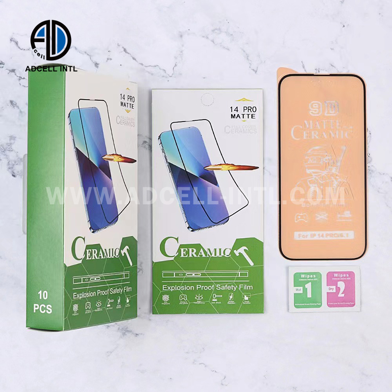 Lamina Ceramica 9D Mate para Celulares,Lámina de Cerámica